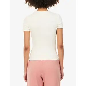 4TH & RECKLESS Alouette Longline Ribbed Cotton Baby T-shirt