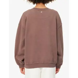 4TH & RECKLESS Capucine Brand-logo Cotton Sweatshirt