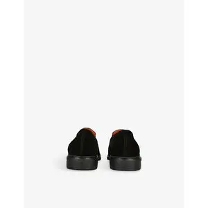 Santoni Easy Suede Loafers