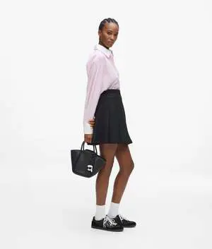 Karl Lagerfeld Ikon Pebble Small Tote Bag