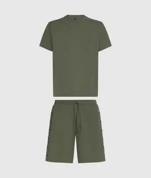 Karl Lagerfeld Logo Tape Pajama Set
