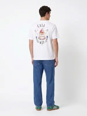 Casablanca T-shirt "casa Way - White