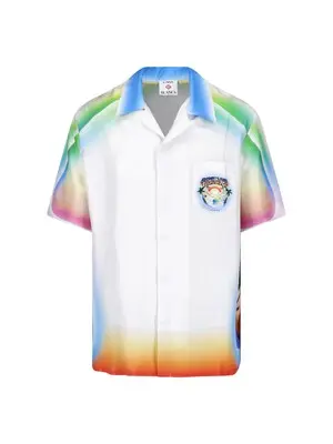 Casablanca Silk Shirt "airspray