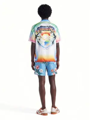 Casablanca Silk Shirt "airspray - Multi