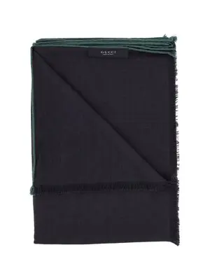 Gucci Wool And Silk Scarf