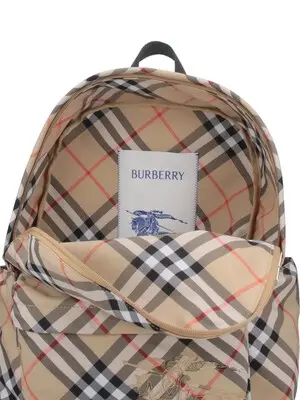 Burberry Small Backpack "check
