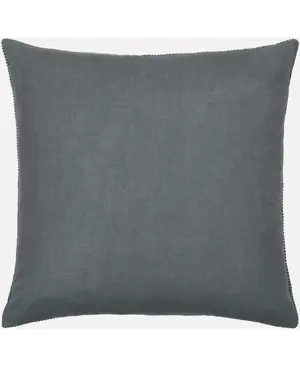 Livabliss Corduroy Quarters Decorative Pillow, 22l X 22w - Charcoal
