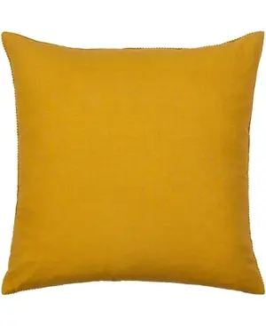 Livabliss Corduroy Quarters Decorative Pillow, 22l X 22w - Mustard