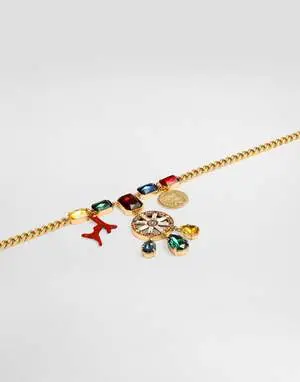 Dolce & Gabbana Carretto Wheel Necklace