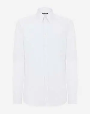 Dolce & Gabbana Striped Cotton Martini-fit Shirt - Multicolor
