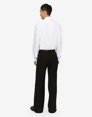 Dolce & Gabbana Striped Cotton Martini-fit Shirt