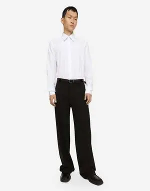 Dolce & Gabbana Striped Cotton Martini-fit Shirt