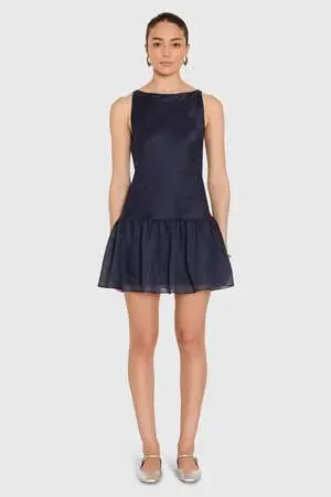 Amanda Uprichard Margo Dress - Navy
