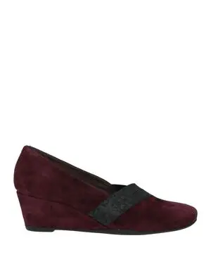 STONEFLY Pumps Burgundy Size Leather
