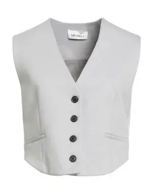 MEIMEIJ Tailored Vest Light Size Viscose, Polyamide, Elastane, Acetate - Grey