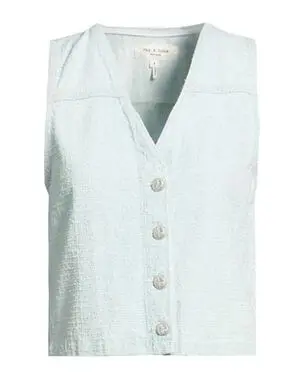 Rag & Bone Top Sky Size Cotton - Blue
