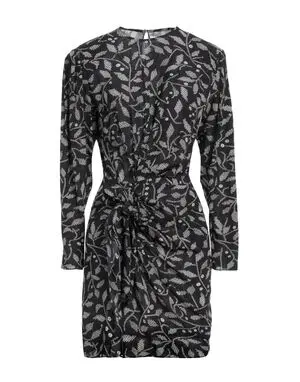 MARANT ETOILE Long Sleeve Floral Print Mini Dress