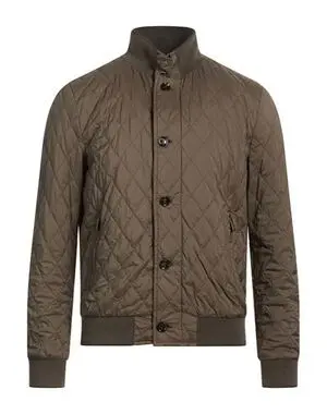 MOORER Puffer Taupe Size Polyamide, Polyurethane, Polyester - Grey