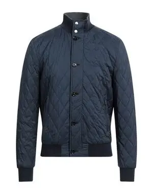 MOORER Puffer Taupe Size Polyamide, Polyurethane, Polyester - Navy