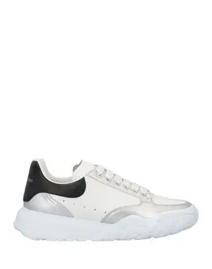 Alexander McQueen Sneakers Size Leather - Silver