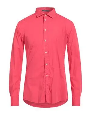 B.D.BAGGIES B. D.baggies Shirt Coral Size Cotton, Elastane - Red