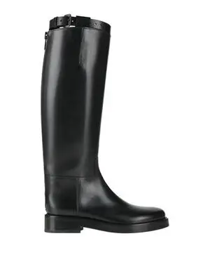 ANN DEMEULEMEESTER Boot Size Soft Leather - Black