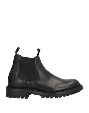 TRICKER'S X Burberry Ankle Boots Size Leather - Black