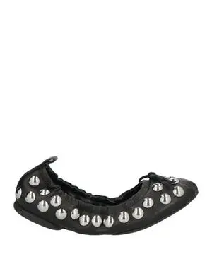 Hogan Ballet Flats Size Leather - Black