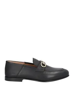 FERRAGAMO Loafers Size Calfskin - Black