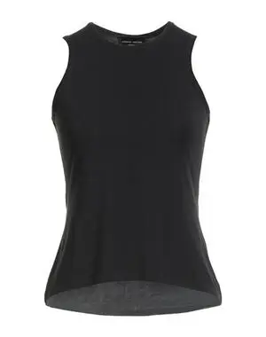 ROBERTO COLLINA Top Size Modal, Cashmere, Elastane - Black