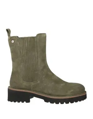 CAFÈNOIR Suede Ankle Boots With Lug Sole