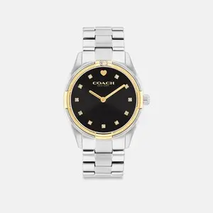 COACH Brooks Watch, 34 Mm - Two Tone