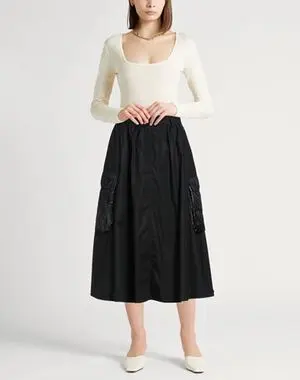 Herno Midi Skirt Size Cotton, Elastane, Polyamide, Polyester