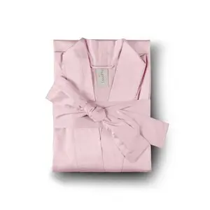 DECOFLUX HOME Kimono Primrose Cotton Dressing Gown - Pink