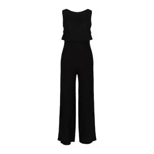 MARIANNE BY MARIE JORDANE Carla Open Back Jumpsuit - Black