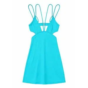 ALTRA VOLTA Bliss Mini Dress - Blue