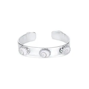 ARIANNE DELANEY Shiva Shell Cuff Bracelet Sterling