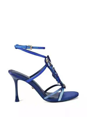 Kurt Geiger Lobster Embellished Heeled Sandals - Blue