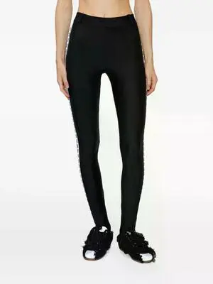 Moschino Logo-tape Stirrup Leggings