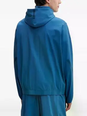 Adidas Z.n.e. Logo-print Zip-up Hoodie