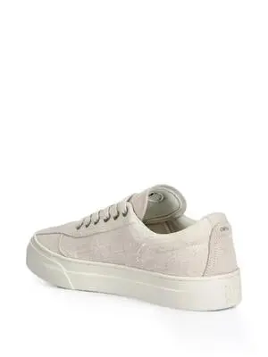S.W.C STEPNEY WORKERS CLUB Canvas Lace-up Sneakers