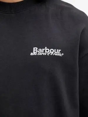 Barbour Logo Print Water-resistant Sweatshirt