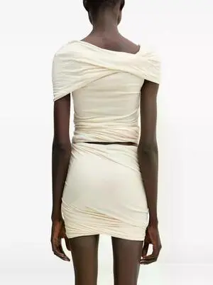 Rick Owens Draped Off-shoulder Top