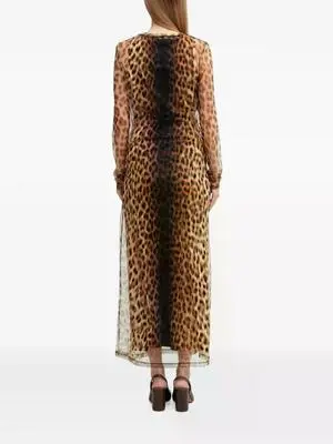 Sportmax Leopard-print Maxi Dress