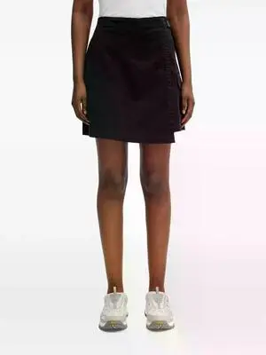 Gramicci Belted Wrap Mini Skirt - Black