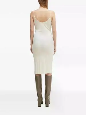 Rick Owens V-neck Midi Dress