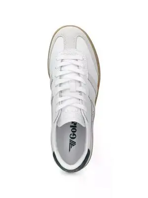 Gola Viper Suede Panelled Sneakers - White