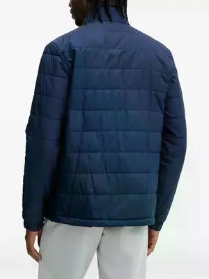 Adidas Quilted Logo-print Jacket
