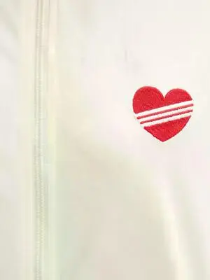 Adidas Heart Embroidered Side-stripe Jacket