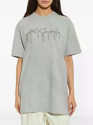 ALLSAINTS Sequin-embellished Logo T-shirt